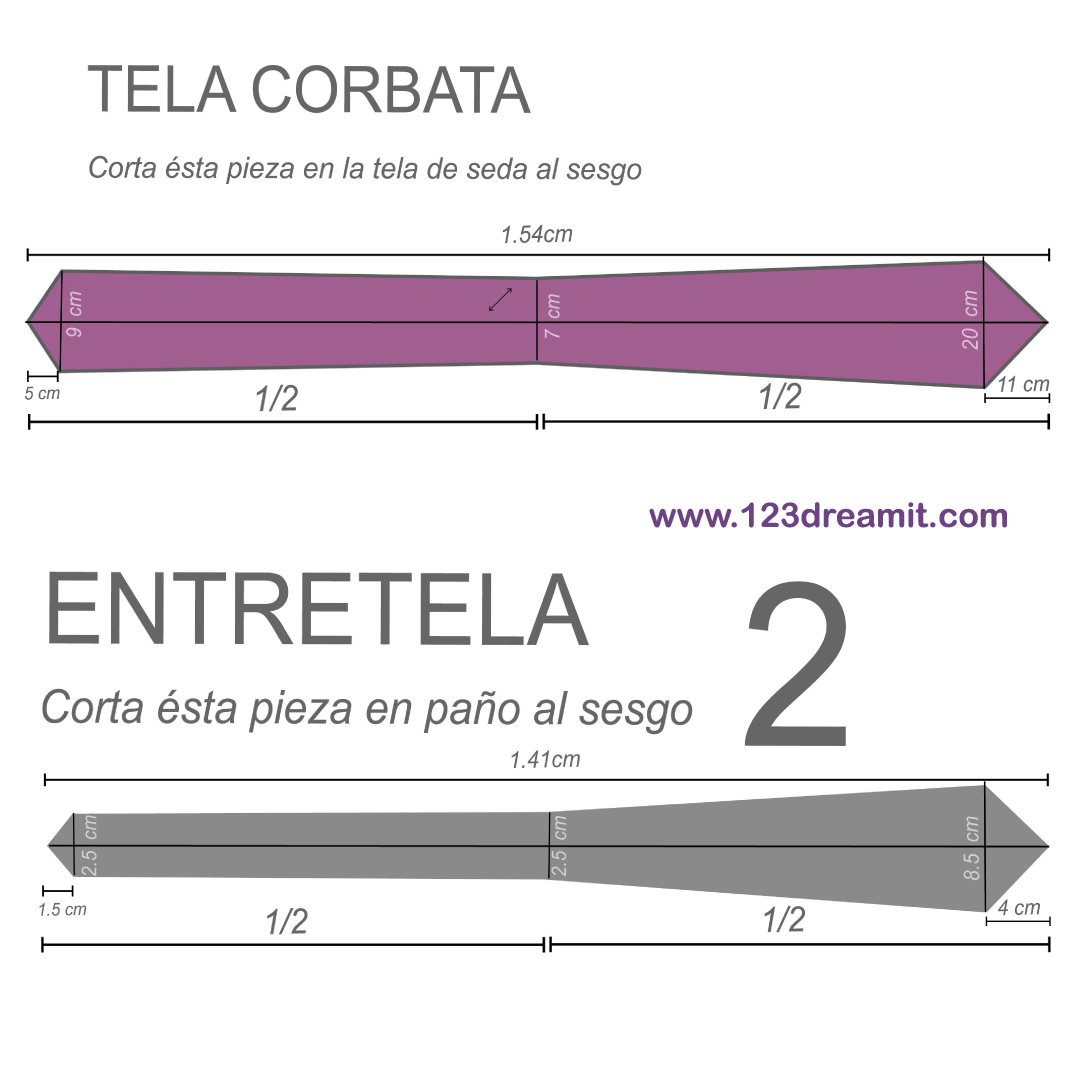 Cómo Hacer Corbatas Tutorial De Costura 123 Dream It Blog De Costura